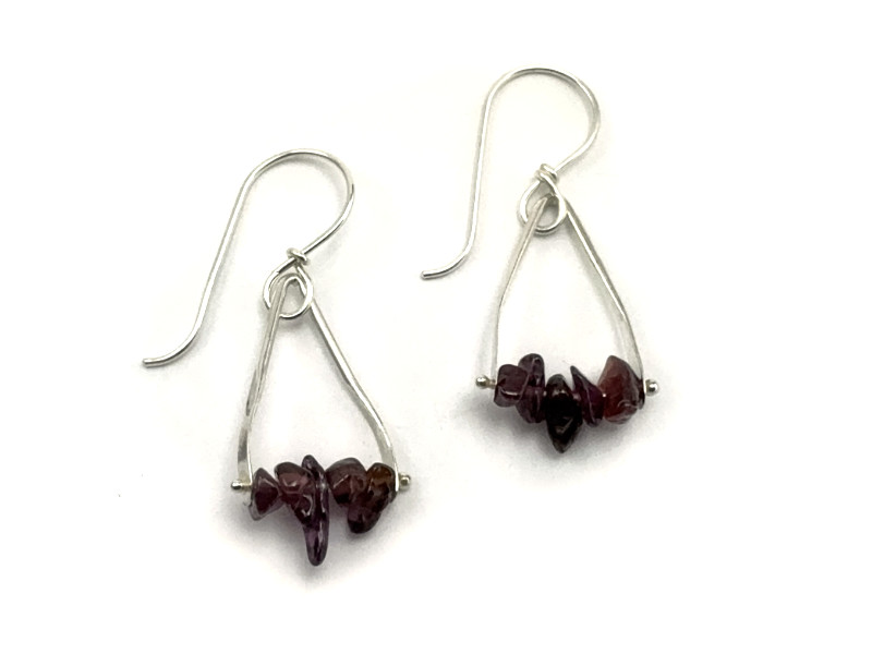 SS 18g Arch Garnet Chips | Adornment by Kate Wilcox-Leigh
